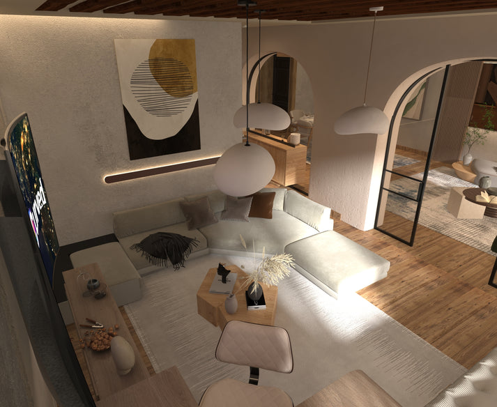 The Cozy Alcove Living Room – SCALES HOME